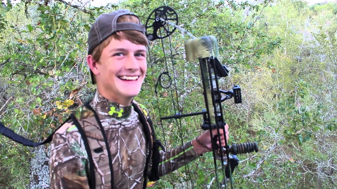 Caleb Mackey's 1st Bow Kill - YouTube
