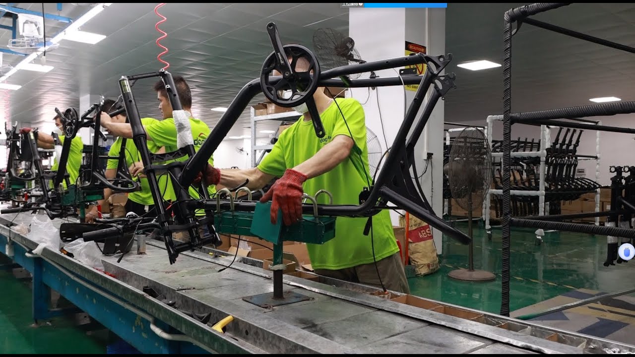 electric cycle manufacturing process how e bikes are Made - YouTube