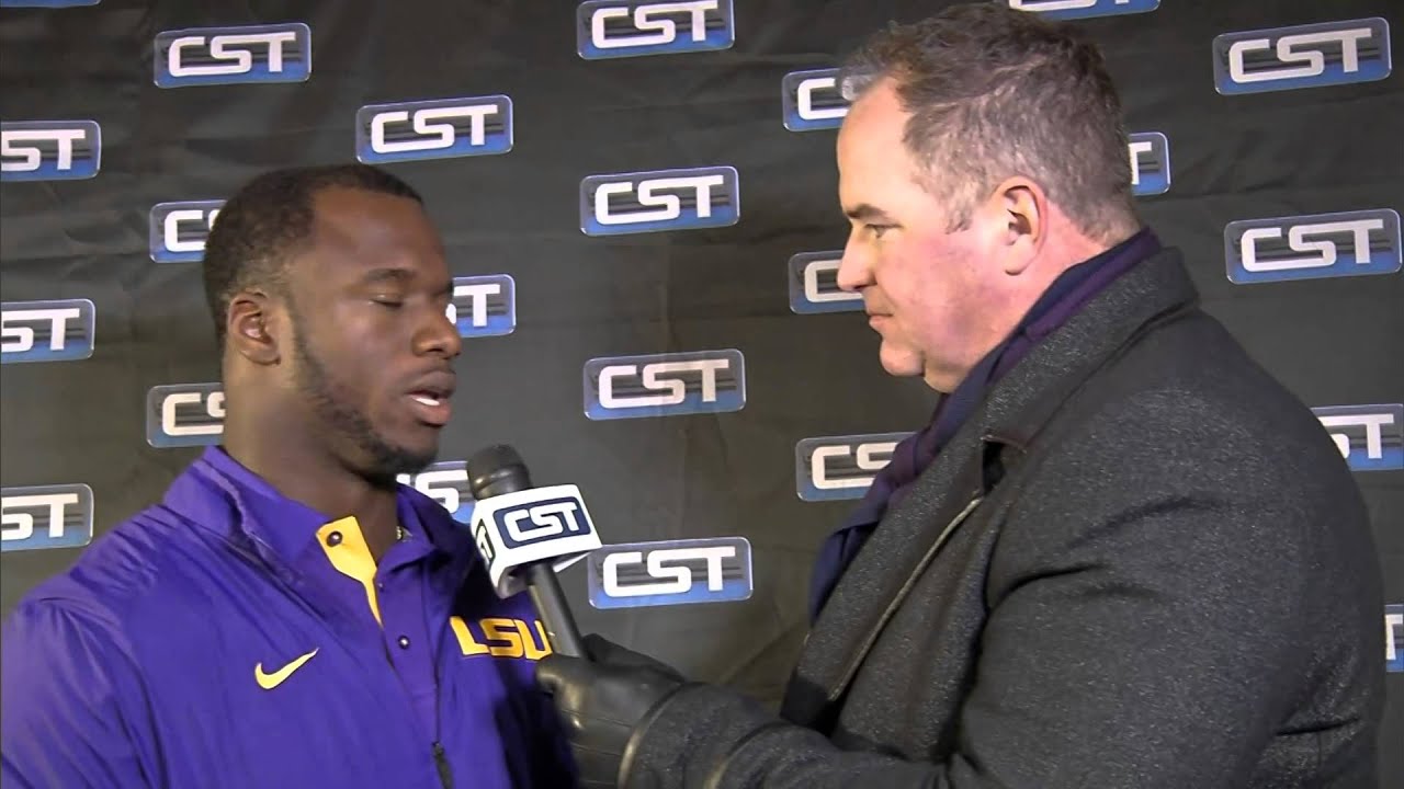LSU-Ole Miss Postgame - Ronnie Rantz Interviews Deion Jones - YouTube