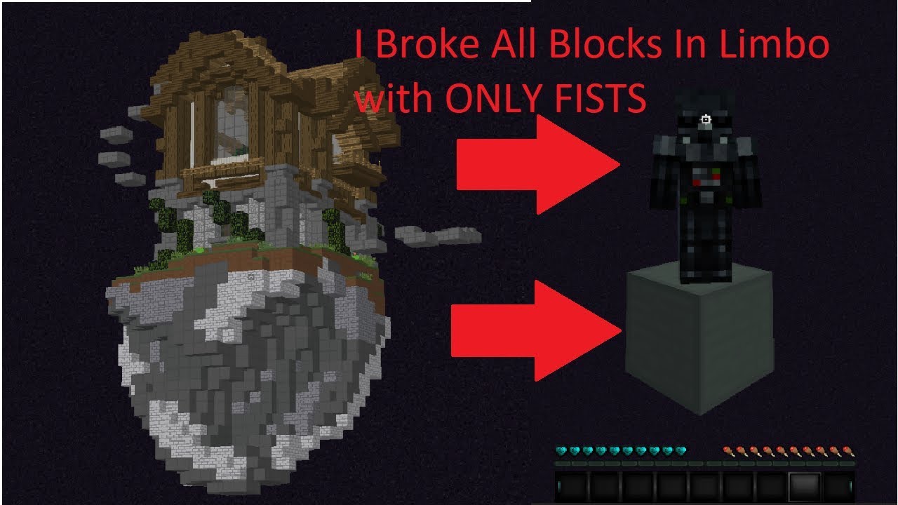 Breaking All Blocks In Hypixel Limbo Challenge (ONLY FISTS)! - YouTube
