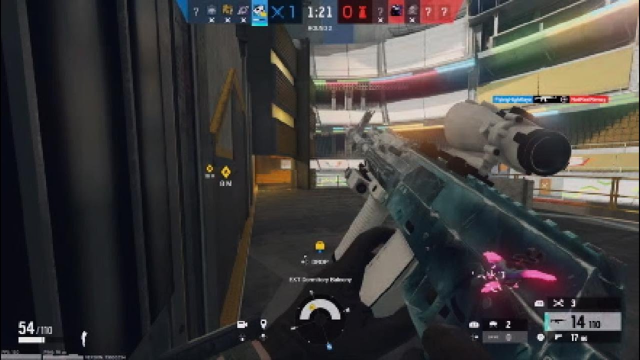 Tom Clancy's Rainbow Six Siege: 1vs4 Clutch with Ace on Stadium 2020 ...