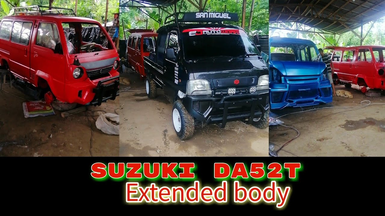 Suzuki Da52t | Extended body customized Off-road Type. #suzuki # ...