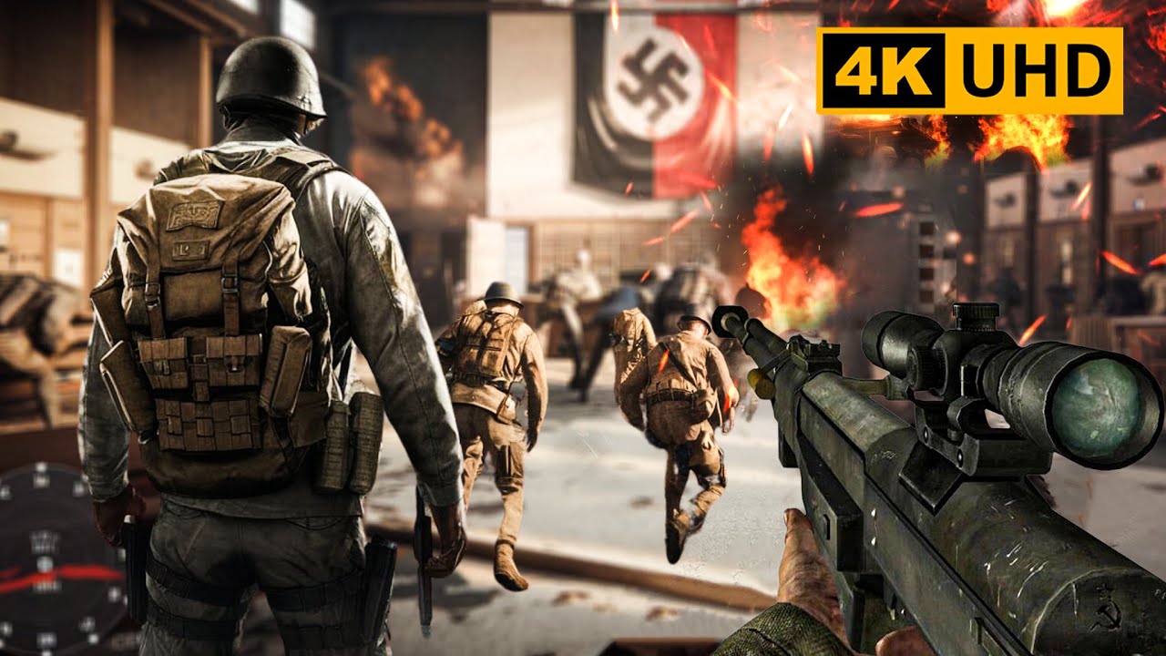 Berlin 1945 (Downfall) | Gameplay Walkthrough Ultra Graphics [4K 60FPS ...