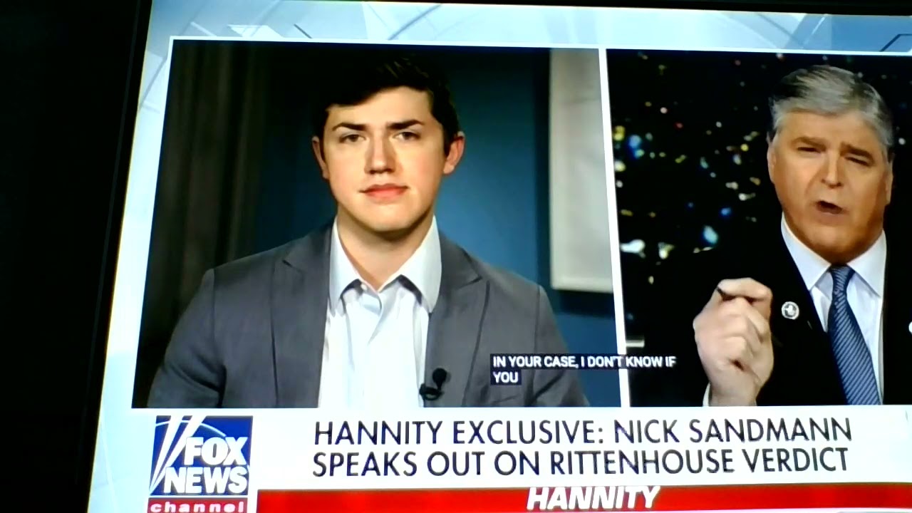 Nick Sandman talks about Rittenhouse verdict exclusive - YouTube