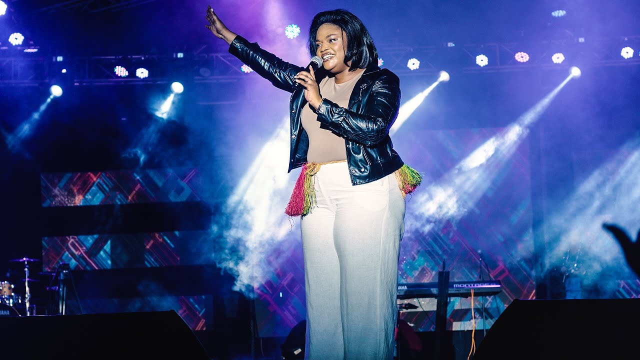 Uganda's best gospel artist Gabie Ntaate performs her best for God at ...