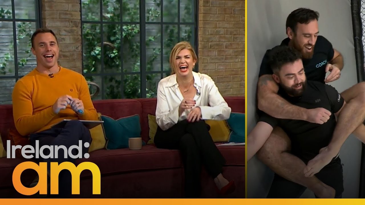 Deric's MMA Adventures, Downton Abbey's Julian Ovenden & Tommy's Playtime! | Ireland AM (14/09 ...