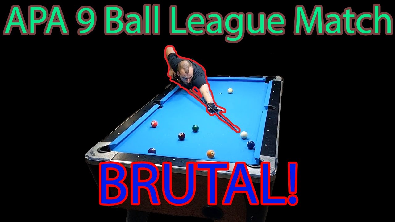 He Was Cursed By The Pool Gods! | SL6 vs. SL8 (me) | APA 9-Ball ...
