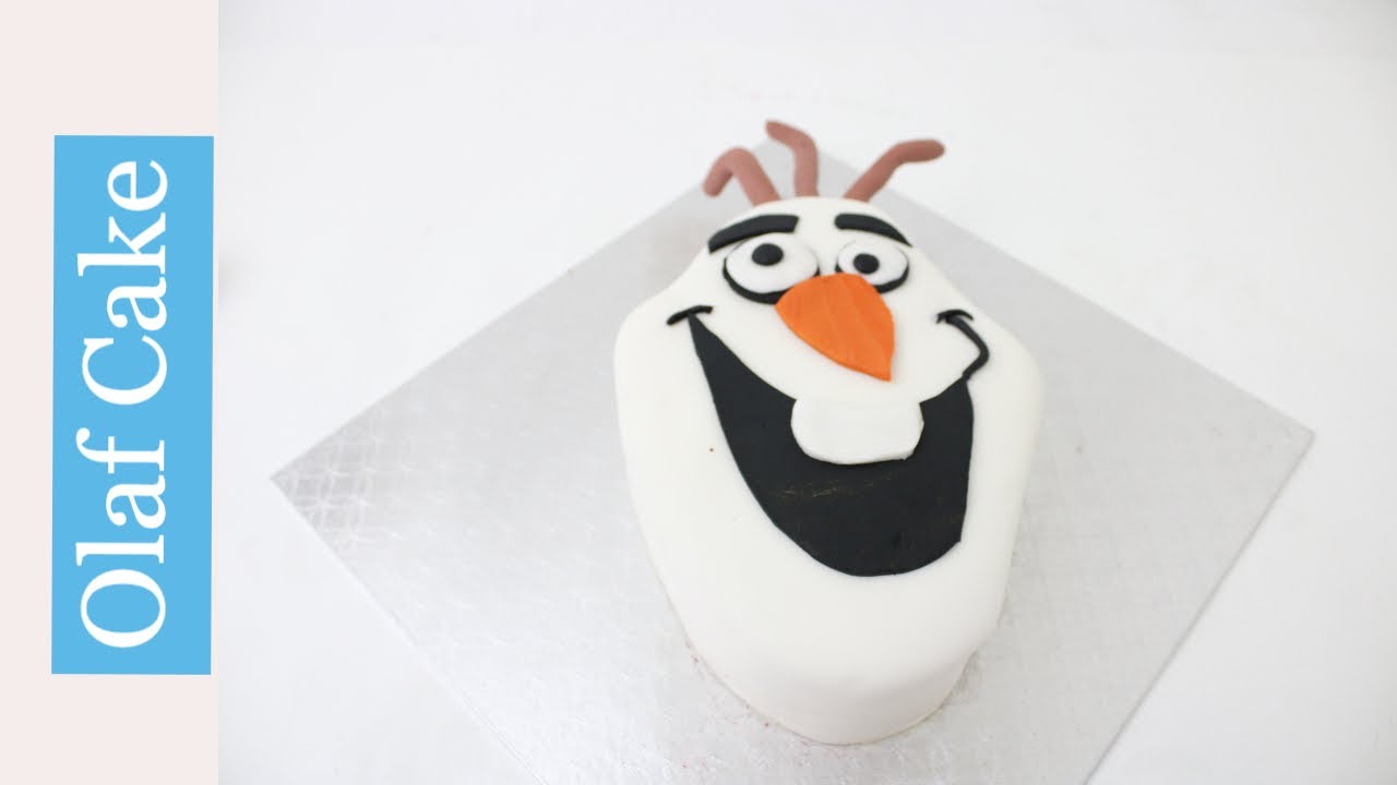 How to make Olaf cake/how to make a Olaf cake/frozen Olaf cake tutorial ...