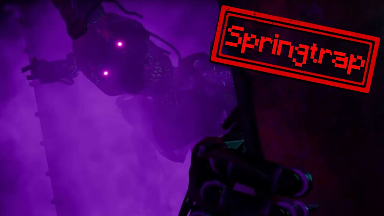 🐰 FINAL DE SPRINGTRAP 🧸 FIVE NIGHTS AT FREDDY'S: SECURITY BREACH 🐥 ...