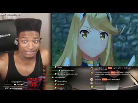 Etika Plays Xenoblade Chronicles 2 Torna: Lora & Jin vs Addam & Mythra ...