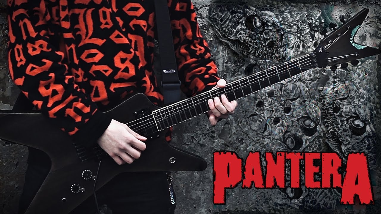 PANTERA - 10's | GUITAR SOLO COVER | Perfect Tone Recreation 🔥 - YouTube