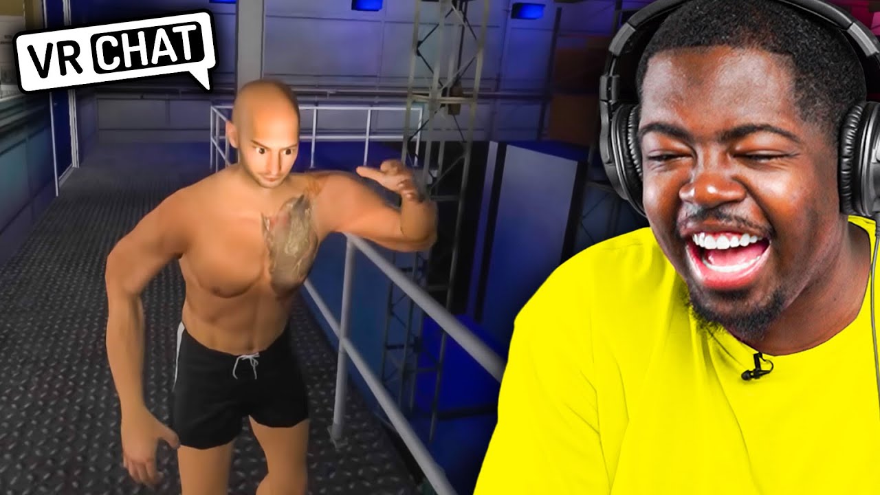 Why is Andrew Tate in VRChat?? 😂(JoshDub VR Reaction) - YouTube