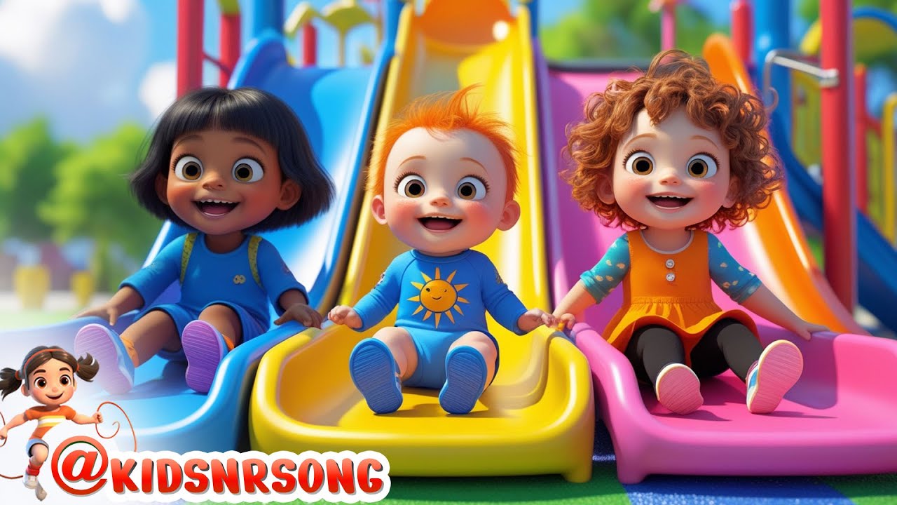 Playground Fun Song for Kids | Baby's First Time at the Playground ...