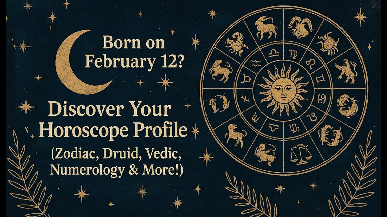 Born on February 12? Discover Your Full Horoscope Profile Zodiac, Druid ...