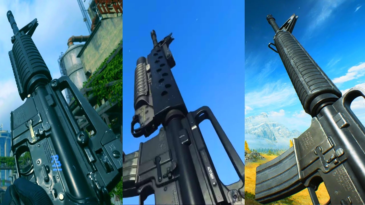 M16 / AR15 Reload Animations in 15 Different Games - YouTube