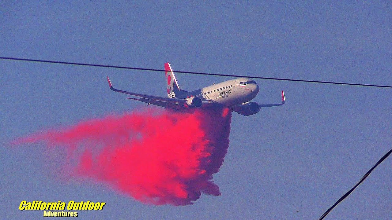 Coulson Aviation’s Boeing 737-300 FIRELINER The T-139 - YouTube