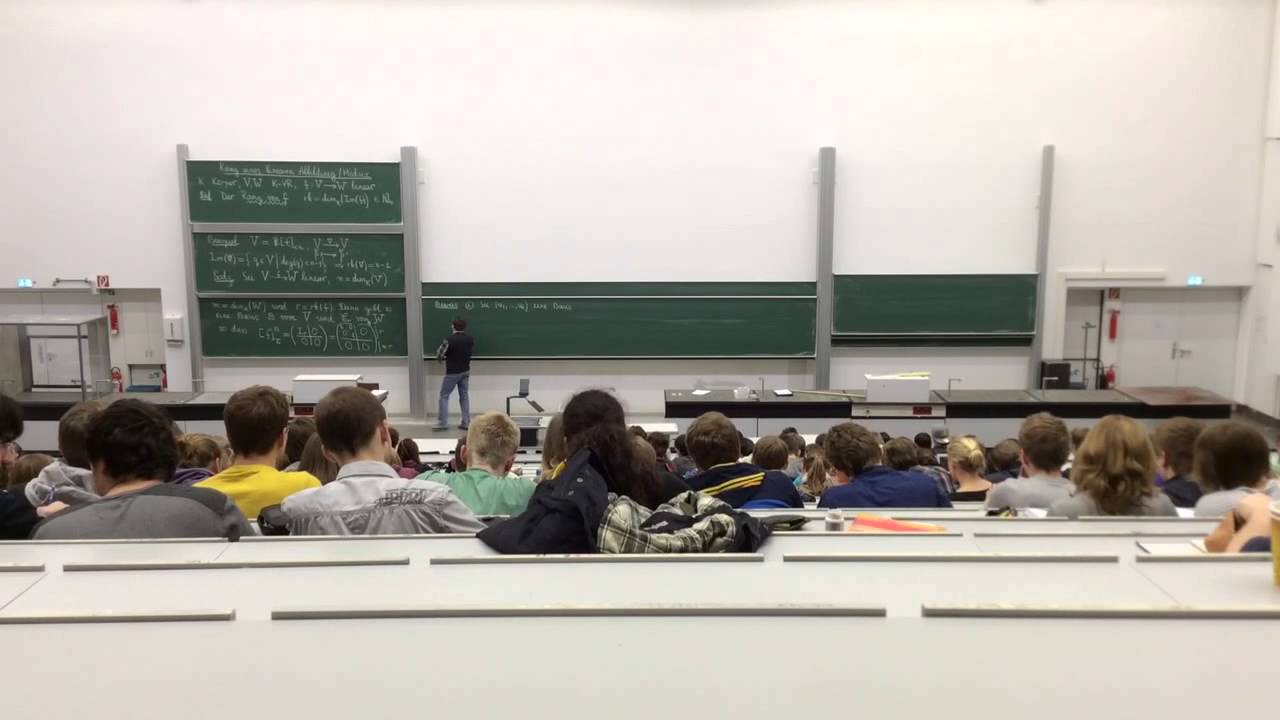Eine Vorlesung aus Mathe 2 - Uni Köln - Prof. Igor Burban - YouTube