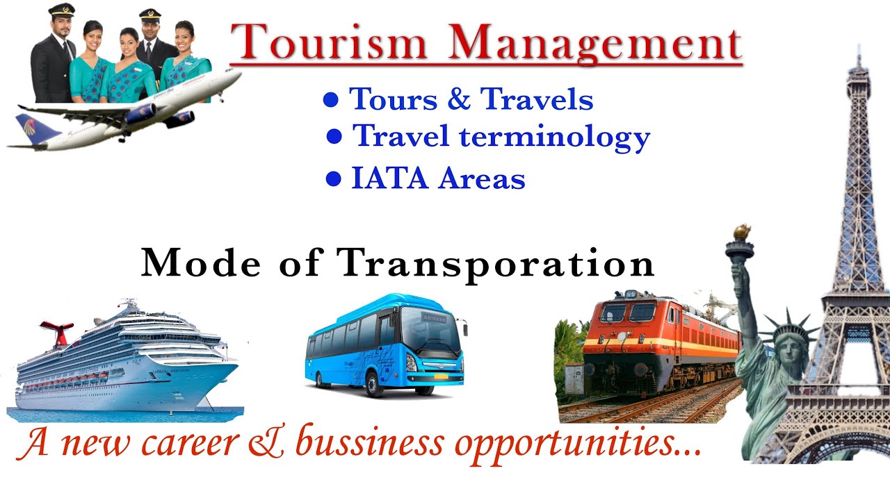 Kind of Tours & Travels || Mode of Transportation || IATA Areas - YouTube