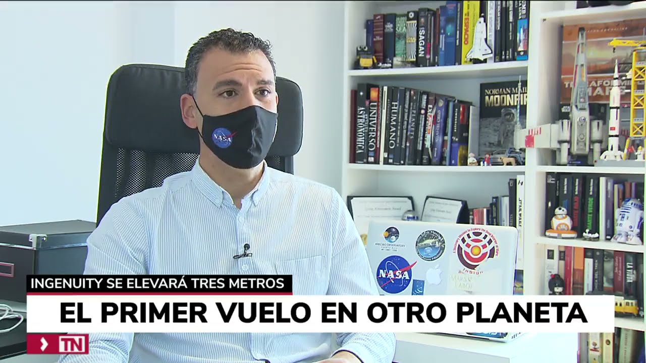 Entrevista al Dr. Jorge Pla-García (CAB) en Telemadrid para hablar del ...