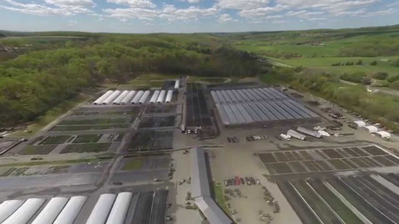 The Perennial Farm 2015 - MAV Maryland Aerial Video - YouTube