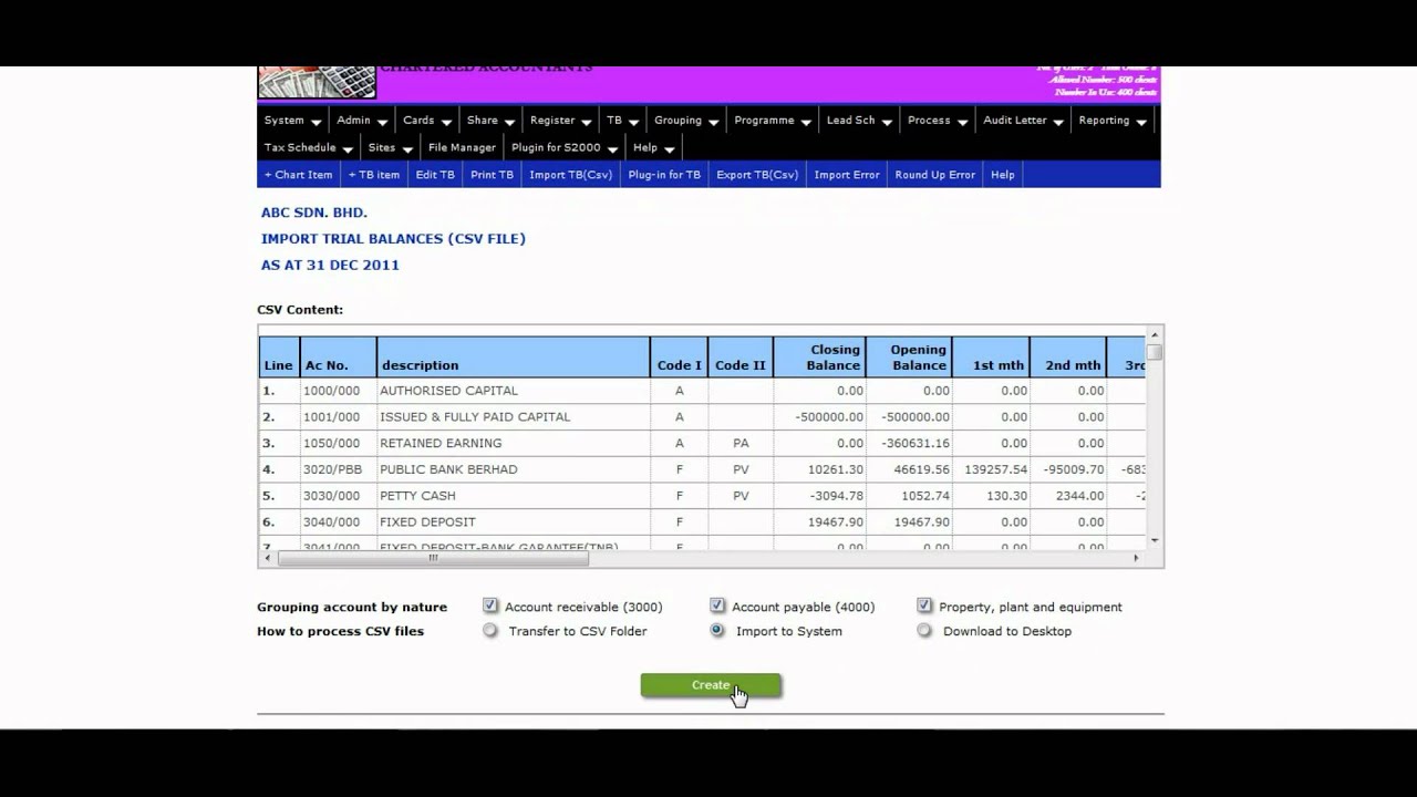 AUDITSME for auditors: UBS accounting plug-in for importing trial ...