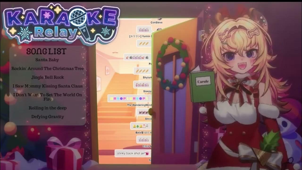 Jingle Bell Rock as sung at the Karaoke Relay! - YouTube