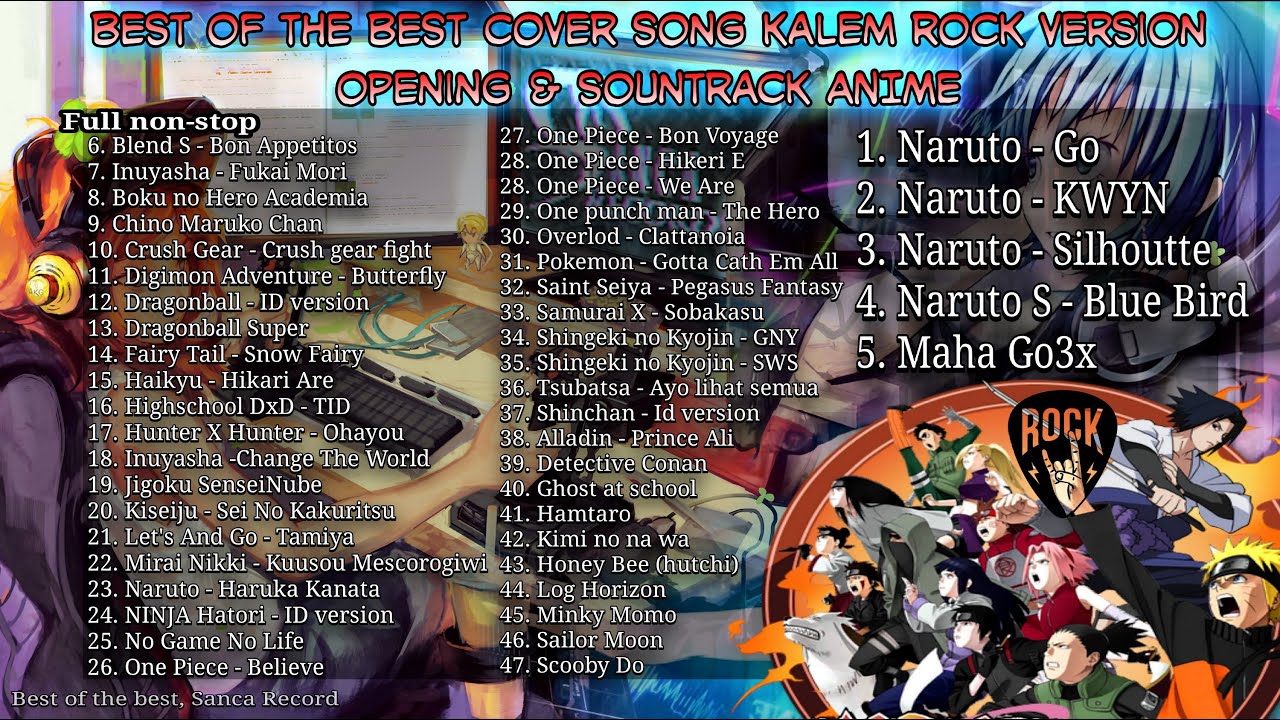 Full Album Soundtrack Anime Cover Epic Sanca Record - YouTube