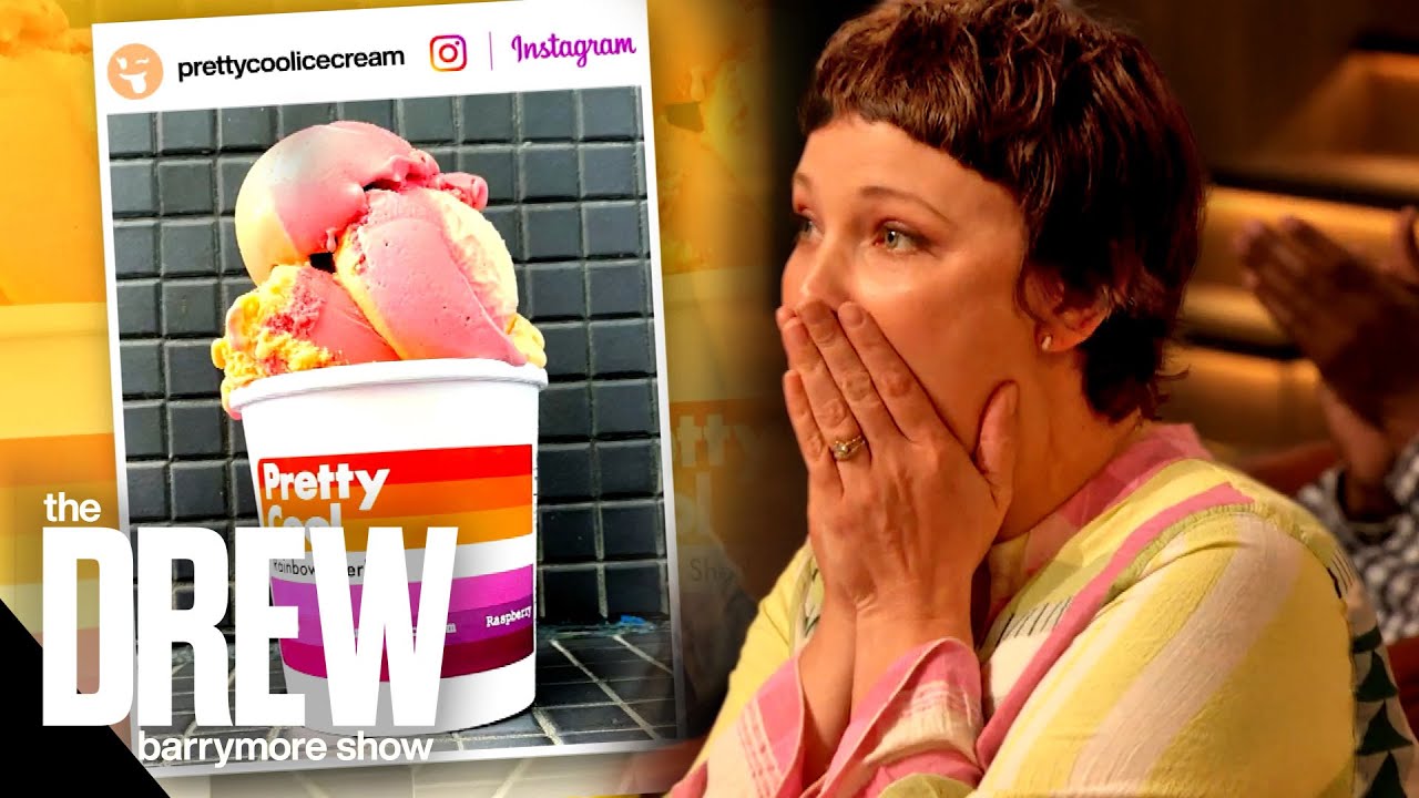 Drew Surprises a Local Community's Ice Cream Hero with a Generous ...