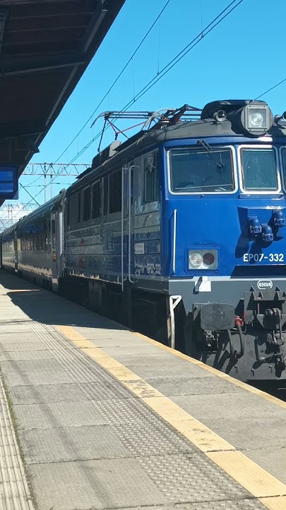 Odjazd EP07 - 332 z TLK ORZESZKOWA - YouTube