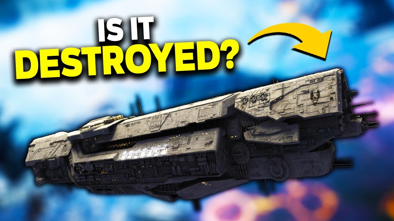 What Is The FATE Of The UNSC INFINITY? - Halo Infinite - YouTube