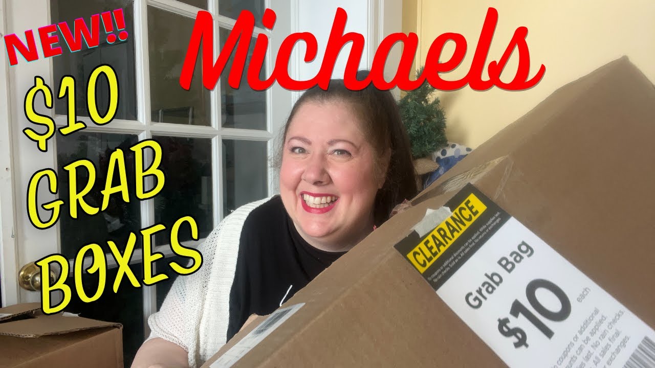NEW Michaels GRAB BOXES 2025 - YouTube