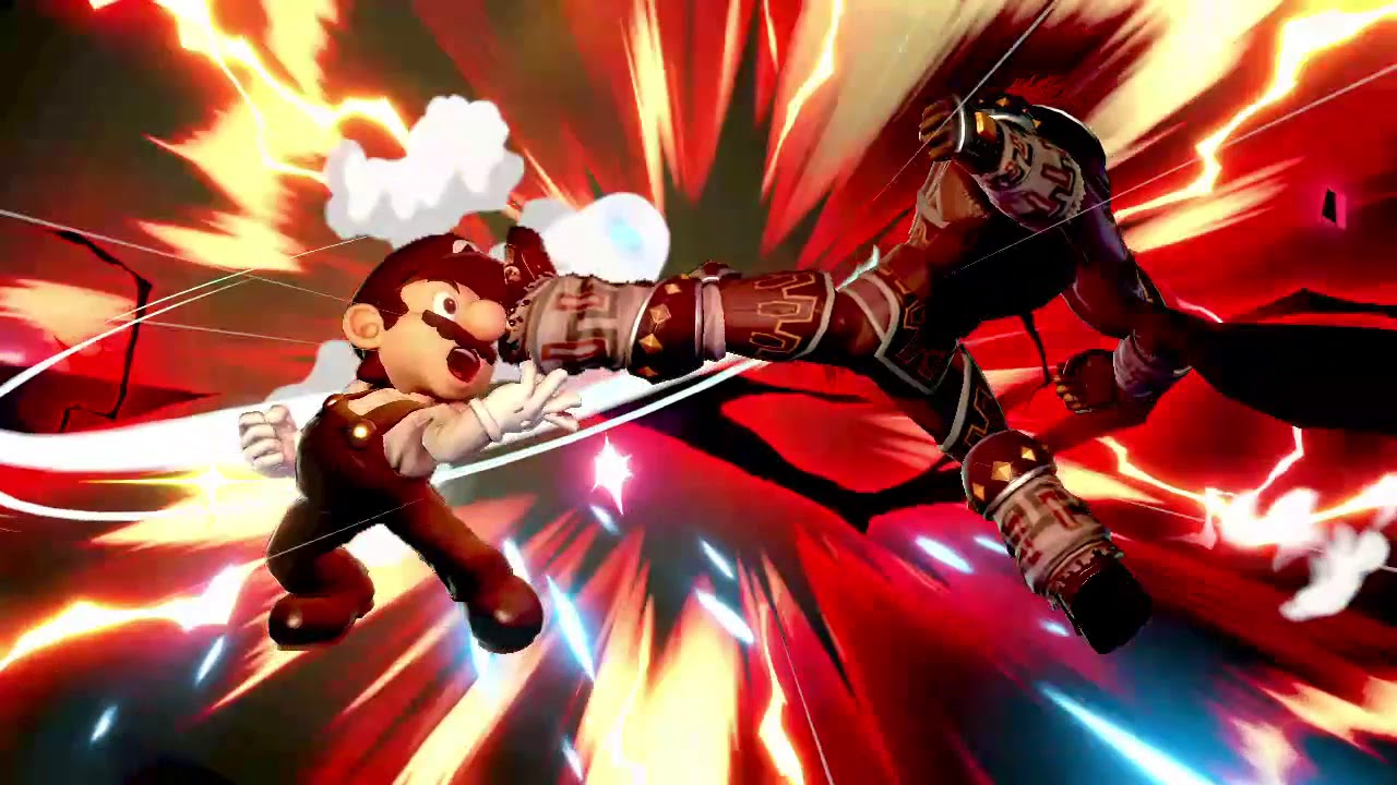 Ganondorf Finishes with a Mighty Aerial Reverse Warlock Punch - Fuego ...