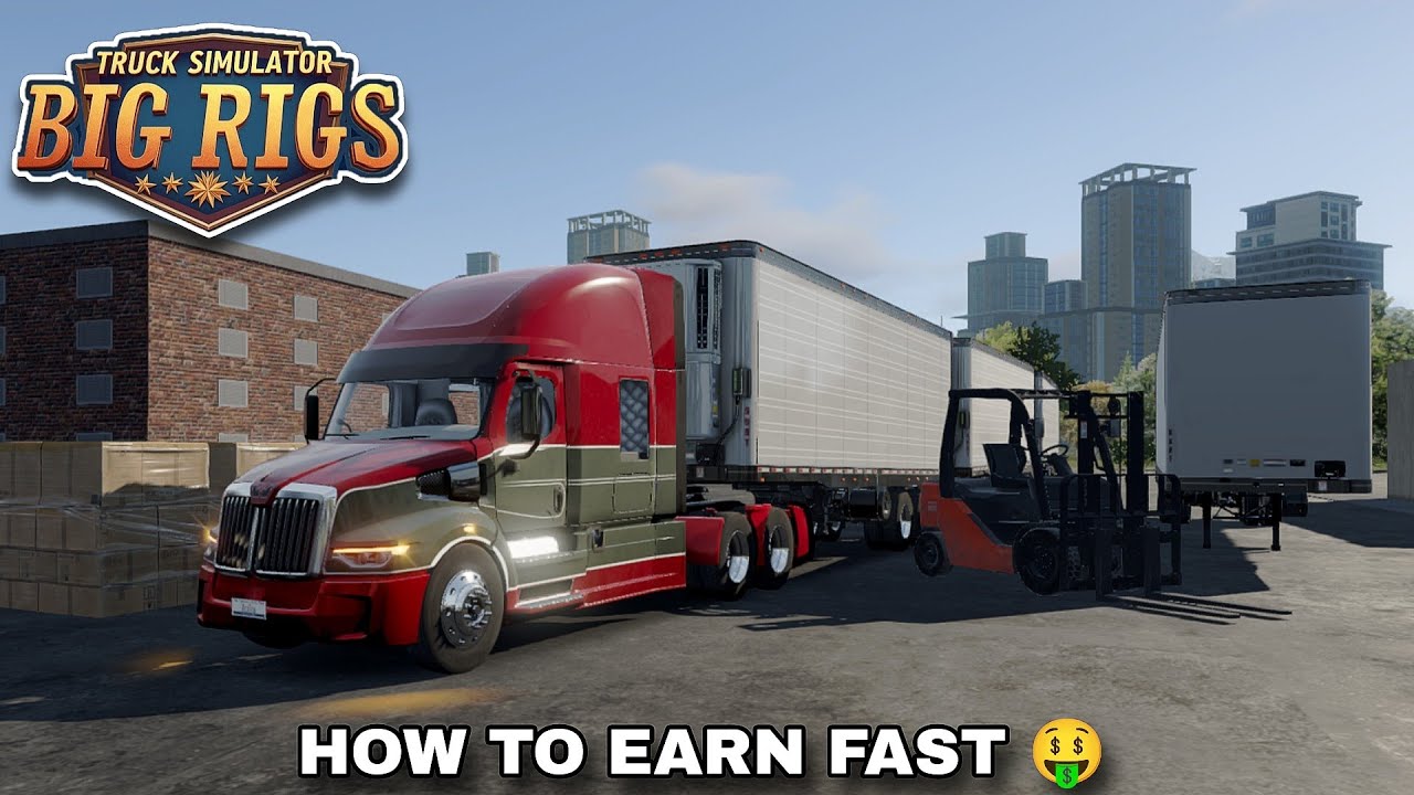 🚛 TRUCK SIMULATOR BIG RIGS - TIPS AND TRICKS - HOW TO EARN FAST - YouTube