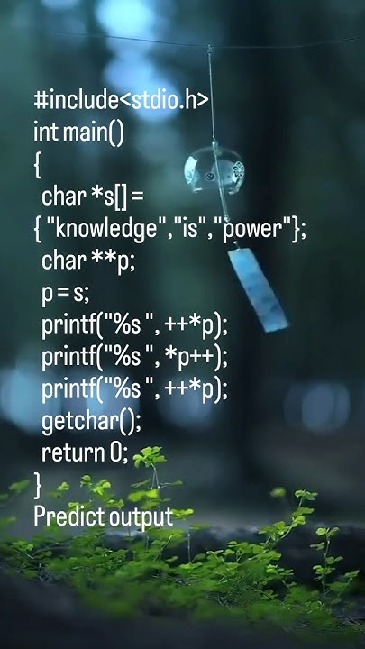 𝐏𝐫𝐞𝐝𝐢𝐜𝐭 𝐎𝐮𝐭𝐩𝐮𝐭 #cprogramming #language #code #codes #JavaScript #string @Telugueducationinfo ...