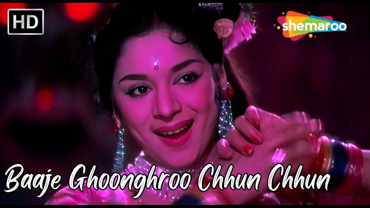 Baaje Ghoonghroo Chhun Chhun Chhun | Ajit, Ragini | Lata Mangeshkar Hit ...