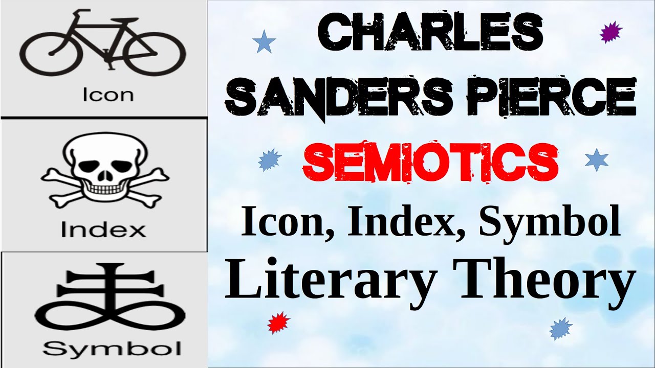 Charles Sanders Pierce | Semiotics | Icon, Index, Symbol in Literary ...
