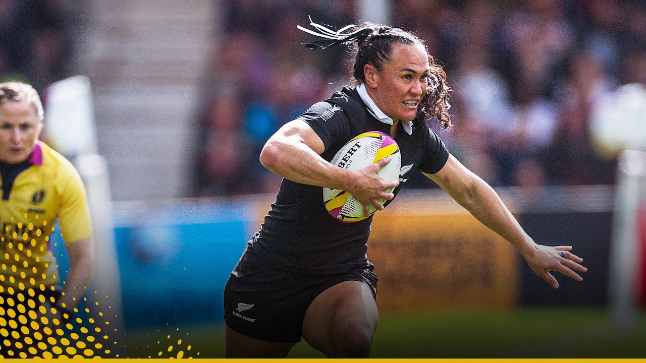 RECORD BREAKER 🔥 | The moment Portia Woodman-Wickliffe broke 50 tries ...