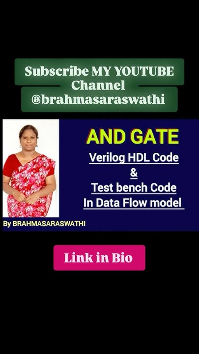 AND GATE | VERILOG HDL CODE | TEST BENCH | DATA FLOW MODEL | XILINX # ...