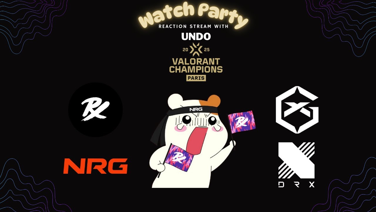 Valorant Champions Group Stage Live Reaction – PRX vs GIANTX | NRG vs ...