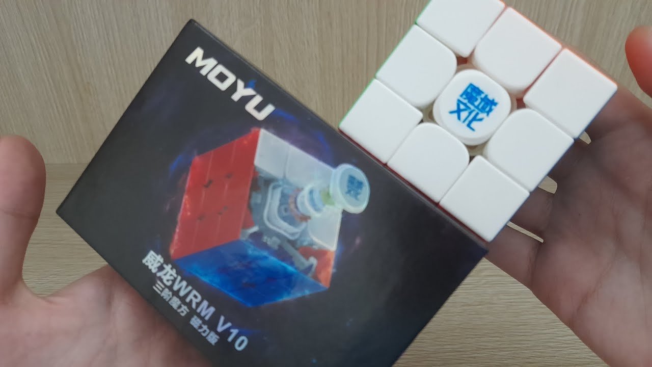 Unbox, review, đánh giá Moyu WRM V10 (Magnetic) - YouTube