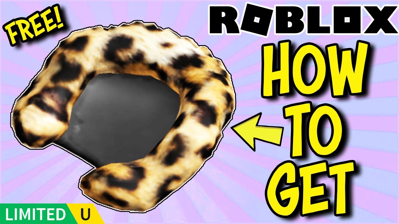[LIMITED STOCK] *FREE ITEM* How To Get UNIT: WILD Leopard Neck Pillow ...