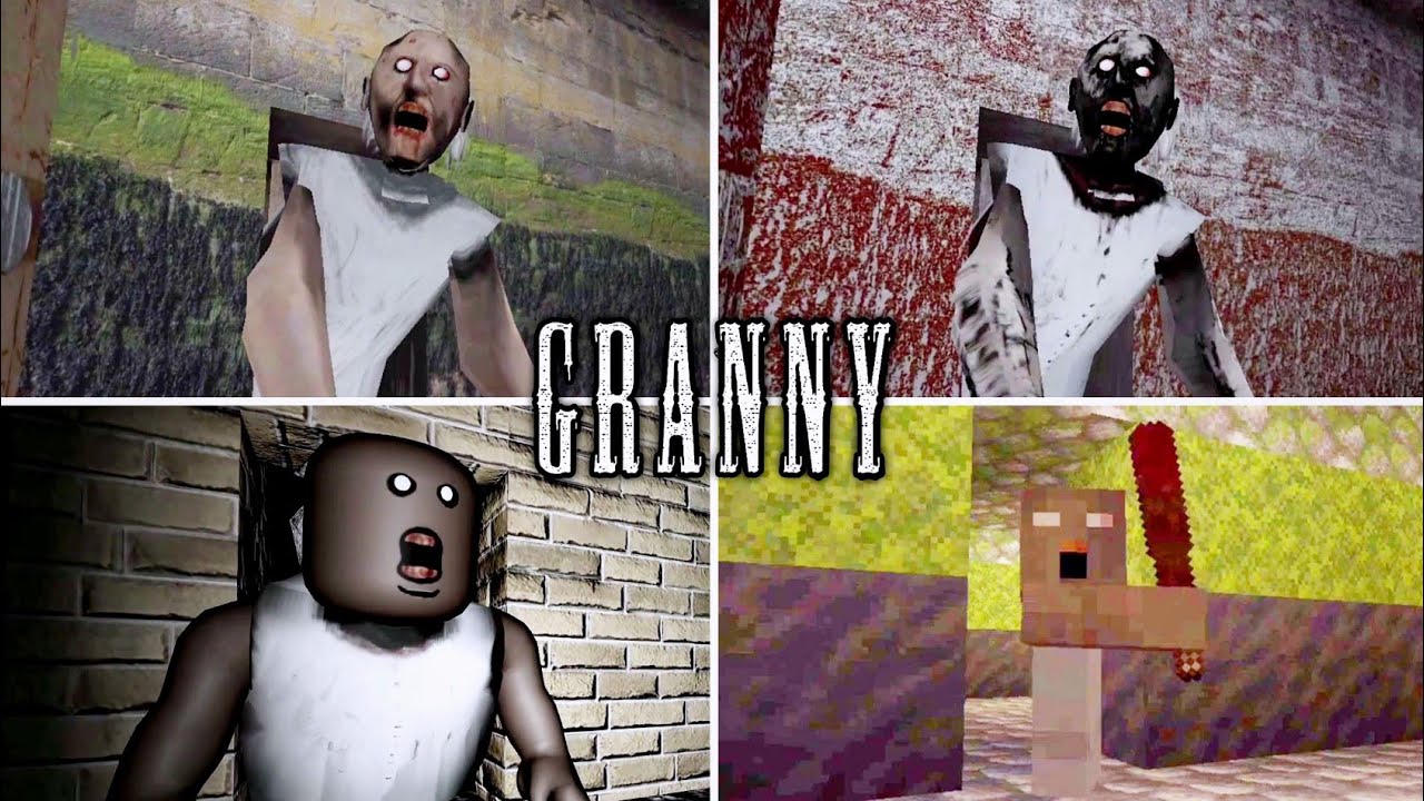 Granny Latest Version 1.8 In All Four Environments | Normal Vs ...