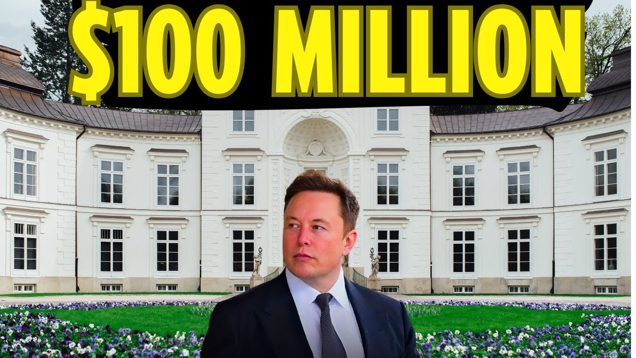 Elon Musk's $100 Million Mansions Revealed | Luxury Real Estate Tour # ...