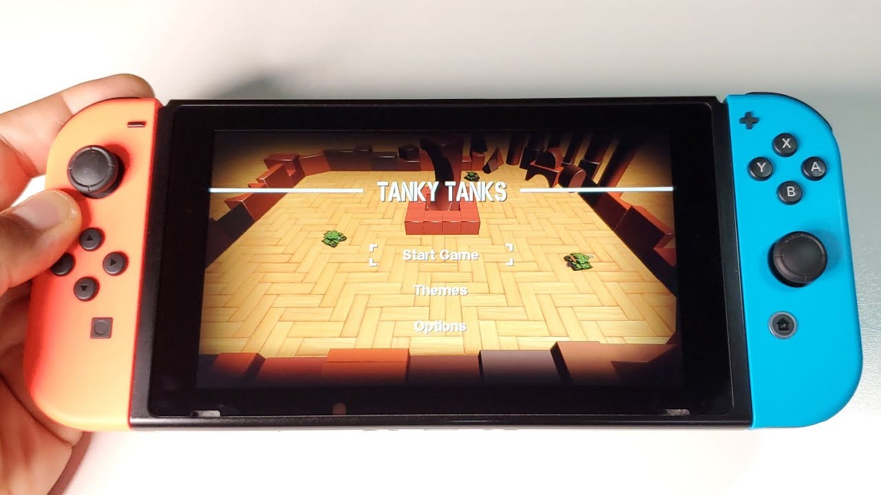 Tanky Tanks | Nintendo Switch handheld gameplay - YouTube