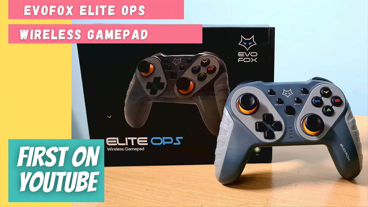 Unboxing EvoFox Elite Ops wireless gamepad | Amkette - YouTube