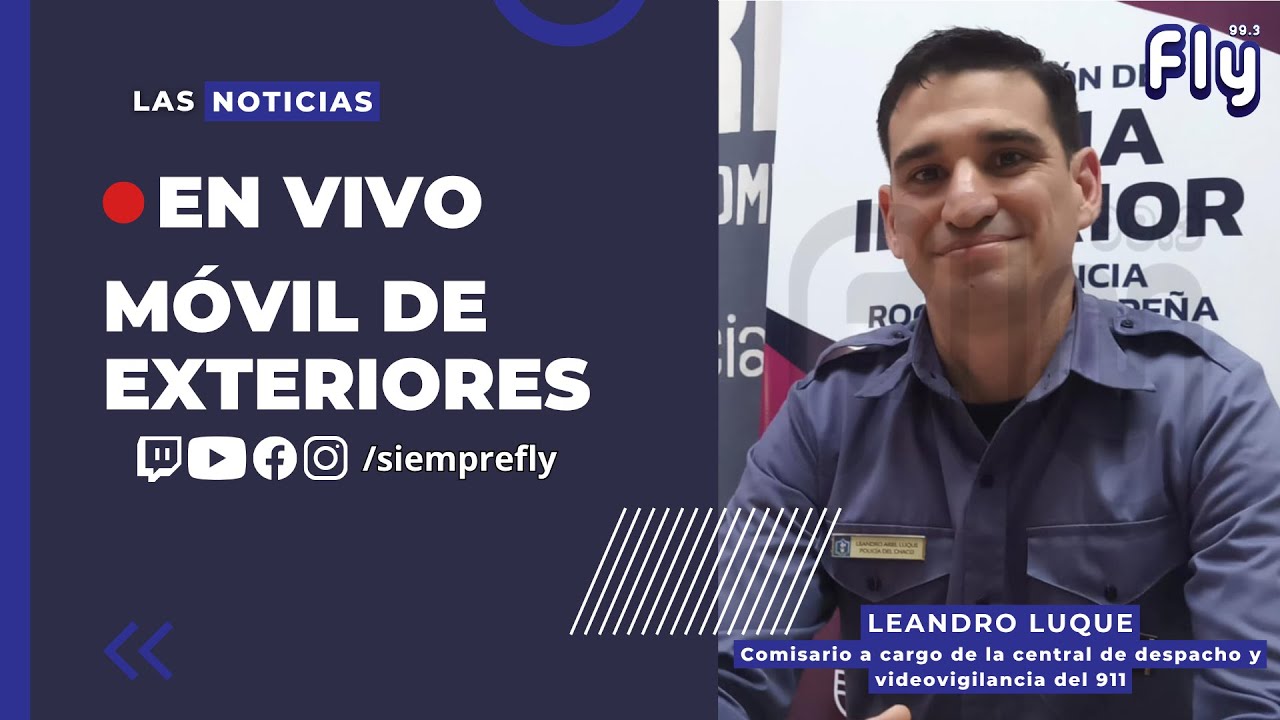 🔴𝗠𝗢́𝗩𝗜𝗟 𝗘𝗡 𝗩𝗜𝗩𝗢┃Leandro Luque - Crio. a cargo de la central de despacho y videovigilancia del ...