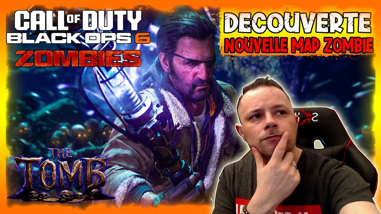 BO6 ZOMBIE - DÉCOUVERTE DE LA NOUVELLE MAP ZOMBIE - ' THE TOMB ' ( J'AI ...