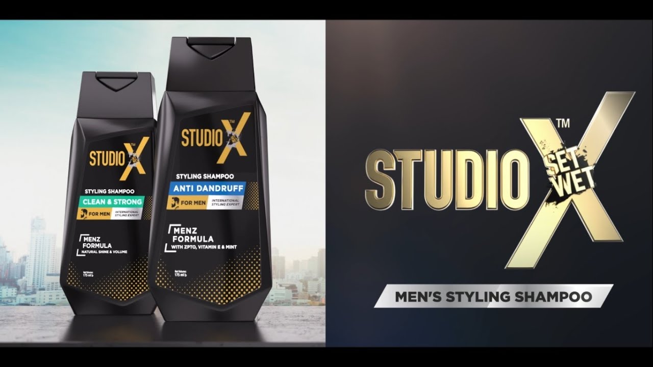 Studio X Anti Dandruff Styling Shampoo | For Men - YouTube
