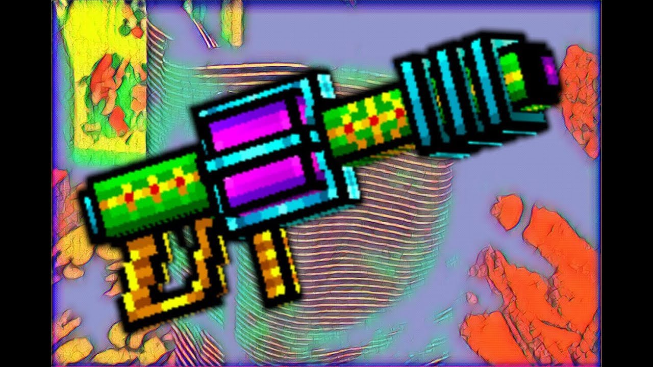 Pixel Gun 3D - Adamant Laser Cannon [Review] NEW UPDATE 13.2.0 - YouTube