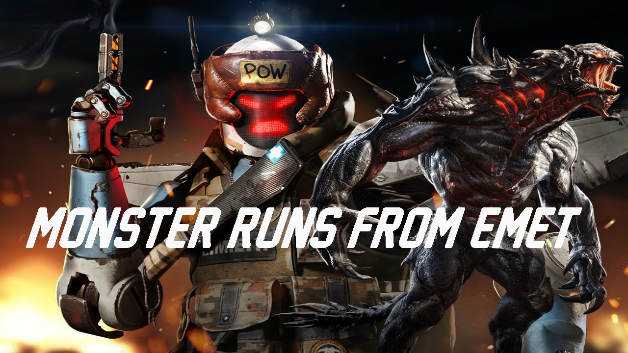 Evolve Stage 2: Monster Runs From Emet - YouTube